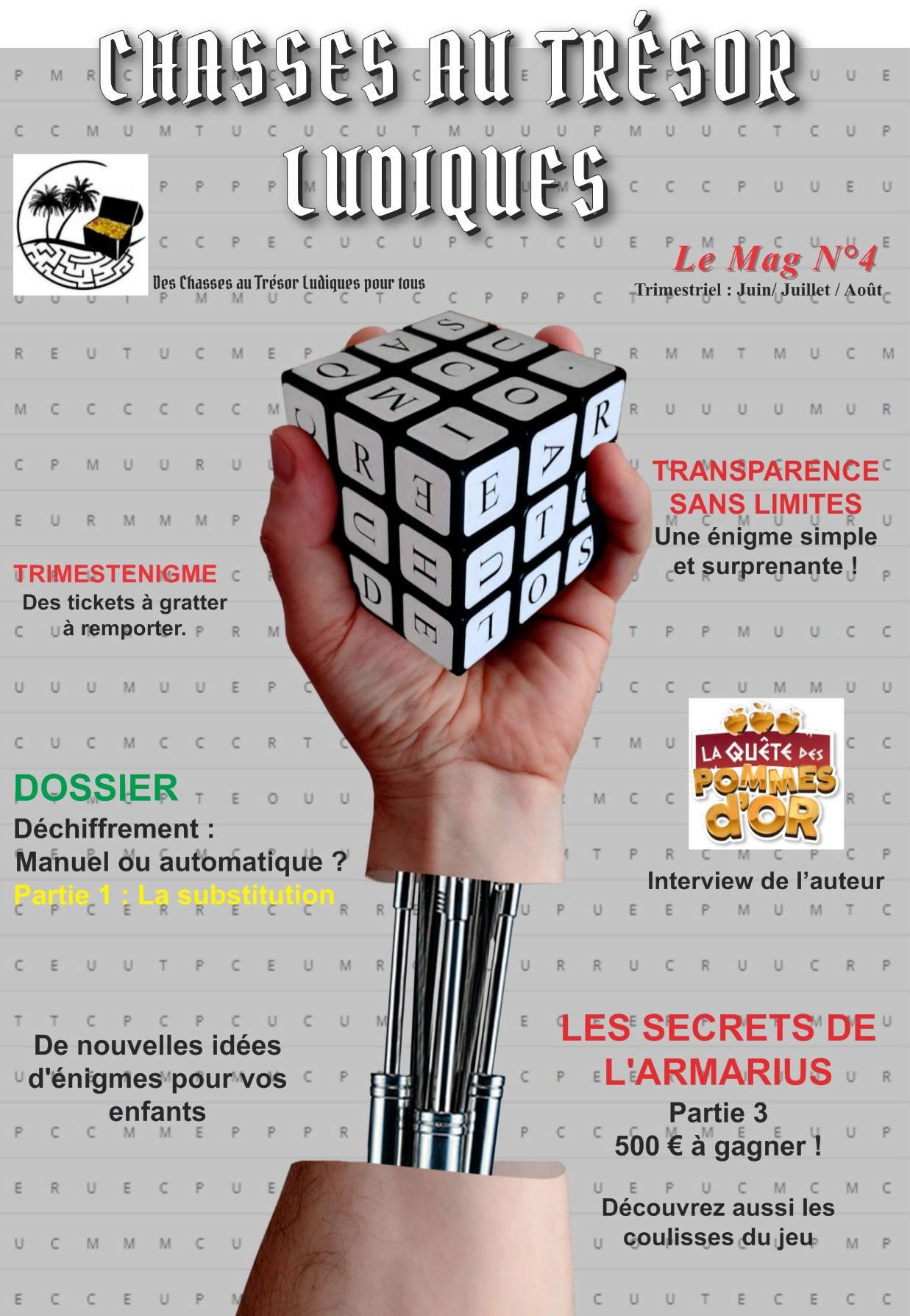 Chasses au Trésor Ludiques – Mag N°4 - Chasse au trésor