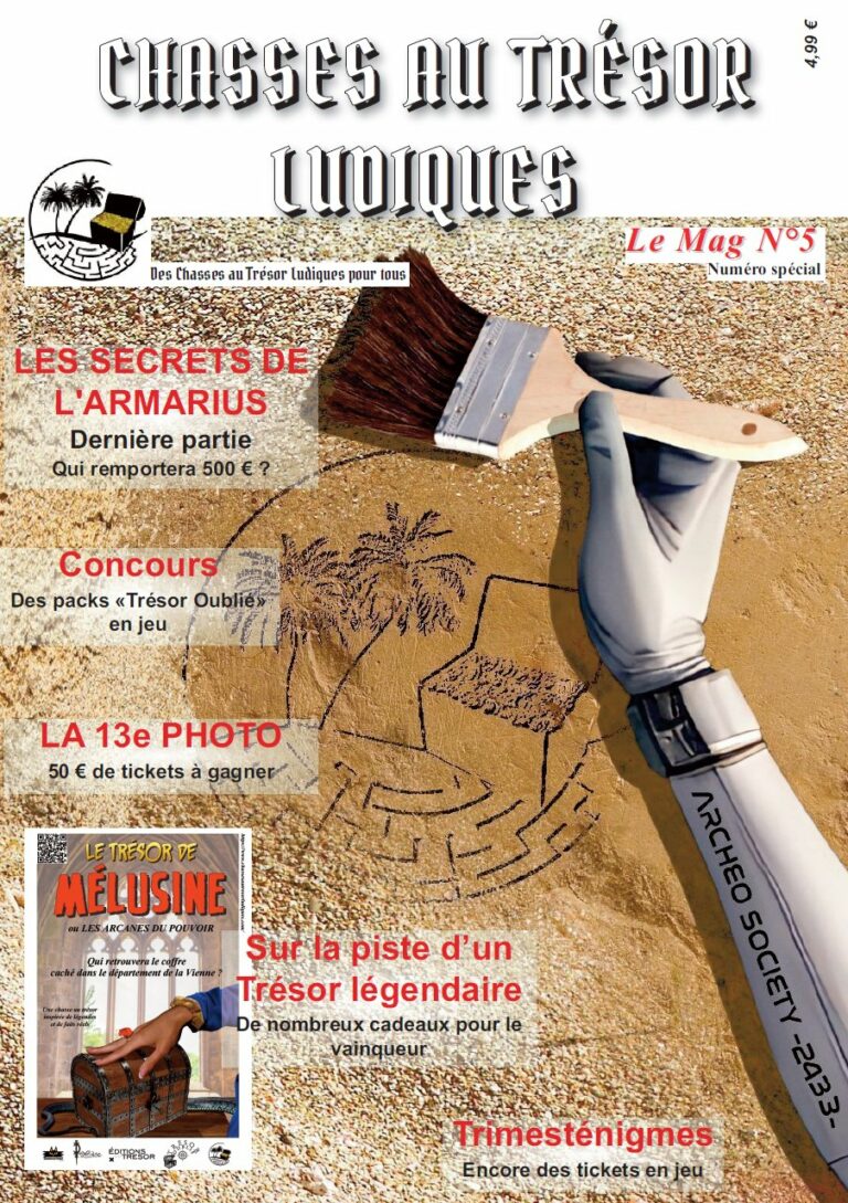 Le numéro 5 de Chasses au Trésor Ludiques est paru - Chasse au trésor